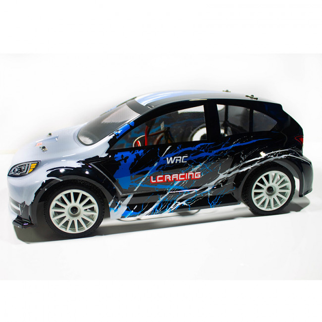 COCHE RALLY 1/14 EMB-WRCL LC RACING RTR C/ESCOBILLAS LIPO VERSION (7,4V ...