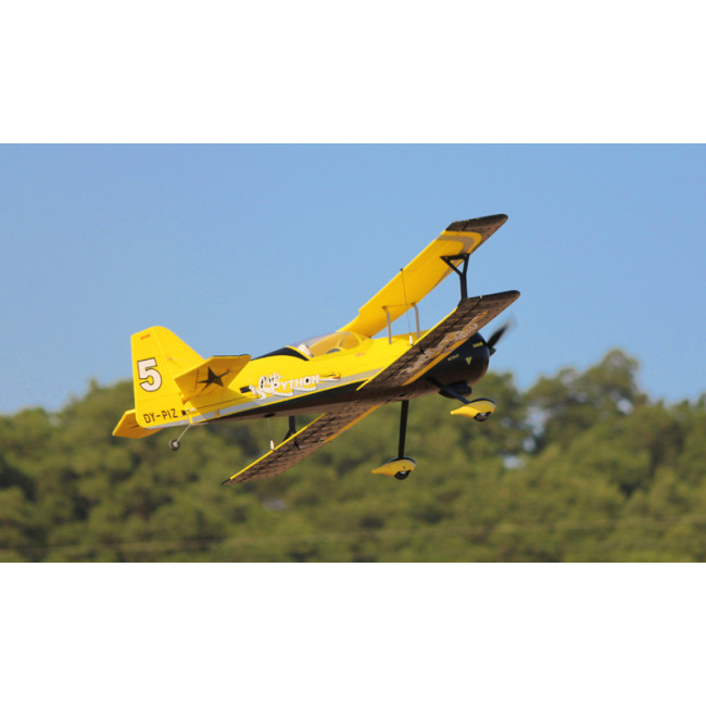 Avión Radio Control Pitts Model 12 Biplano Dynam-RC